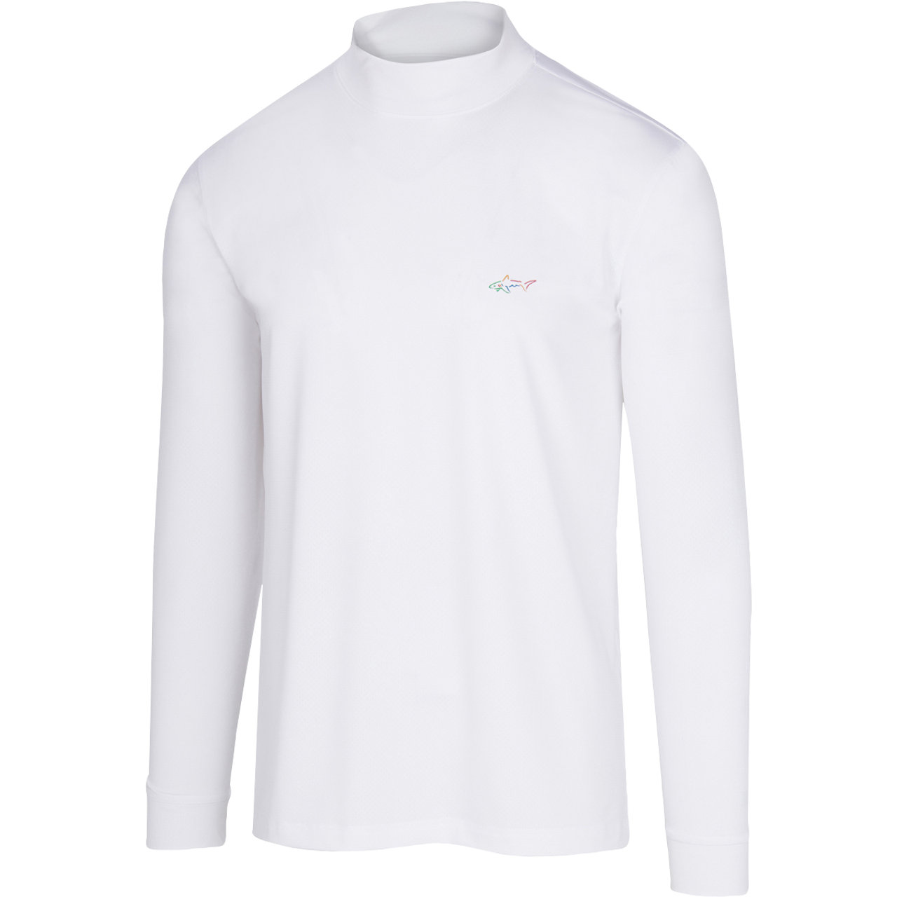 Greg Norman Long Sleeve Turtle Mock Neck Golf T-shirt – golfbuyindia