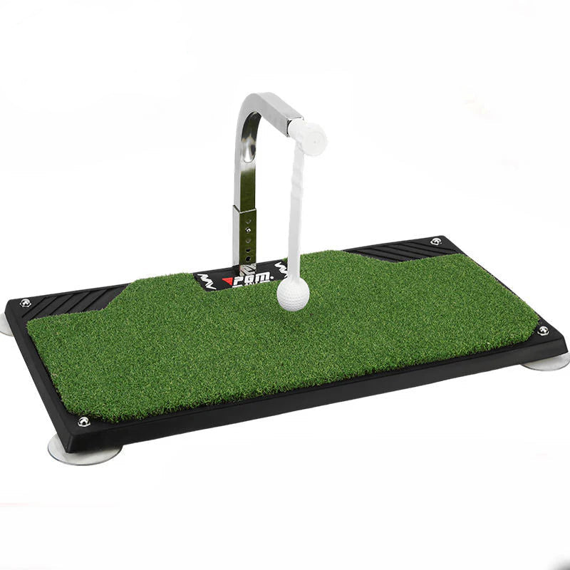 PGM HL007 Golf Swing Trainer Mat – Adjustable Height & 360° Rotating ...