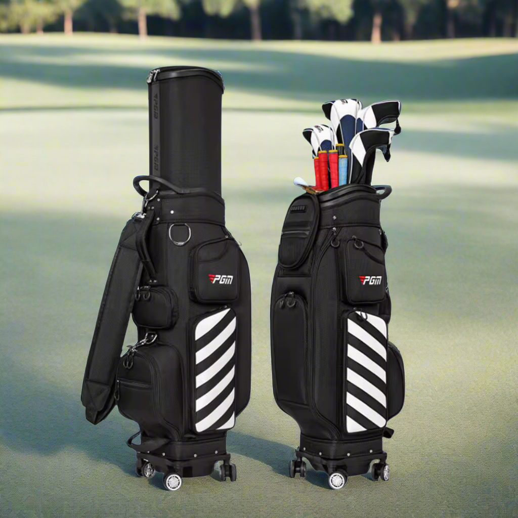 PGM Fullest Golf Bag With Wheels - 4 Colors – golfbuyindia